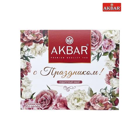 Чай АКБАР Подарочный 75пак | Золотая подкова